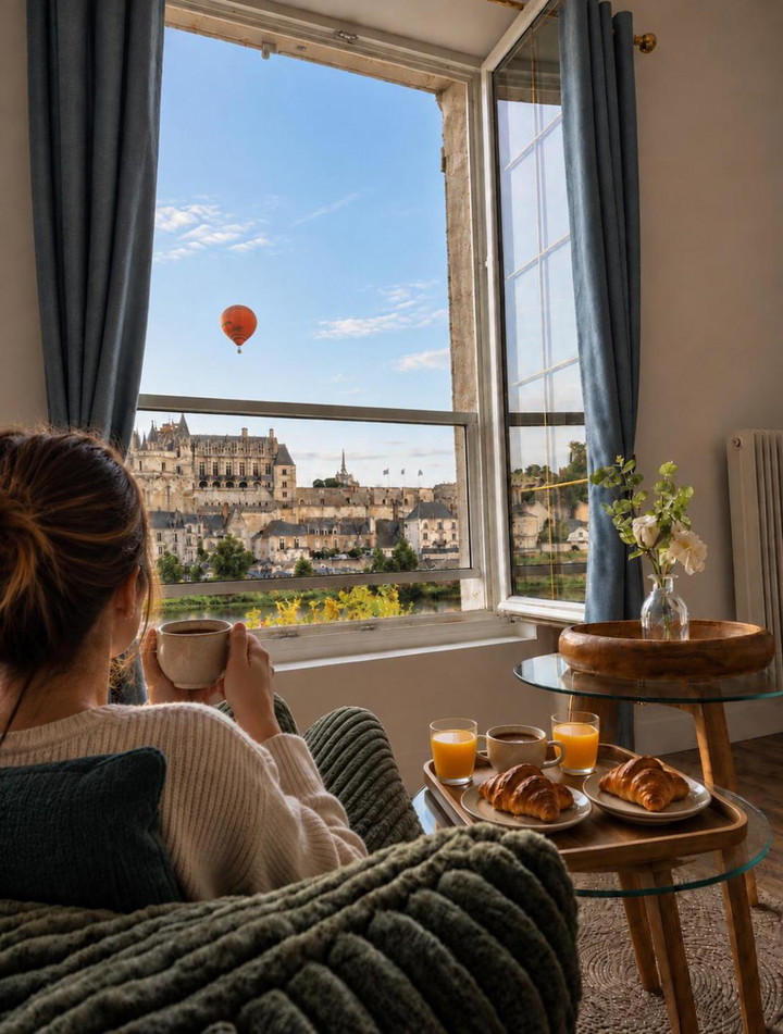 Dormez Face Au Château Royal, Spa, Ile D'or - Amboise