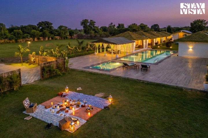Risacca - Amer By Vaana, Stayvista - 12bhk Cottage With Bathtub & Alfresco Dining - Jaipur