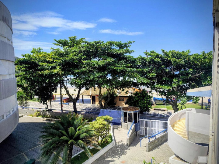 12f-apartamento 2 Quartos Com Ar Condicionado, Internet E Tv A Cabo, 1 Garagem - Vista Mar - Praia Do Tombo - Guarujá - Santos State