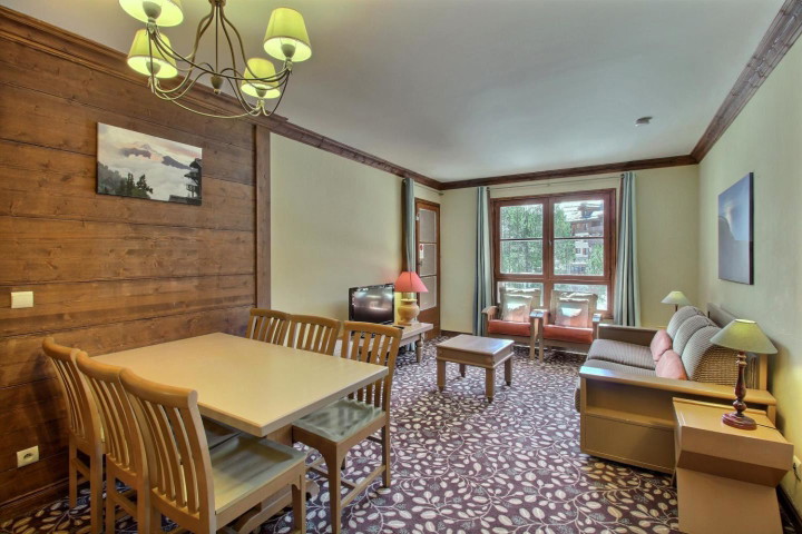 Arc 1950, Appartement 2 Chambres 6 Pers, Vue Montagne, Sauna, Hammam, Jacuzzi, Piscine Chauffée - Peisey-Nancroix
