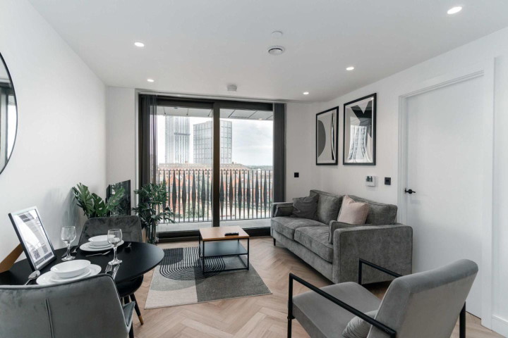 Fabulous 1bed Flat In Central Manchester W Balcony - Rochdale