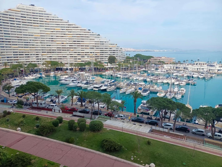 Grand Studio Vue Mer à Marina Baie Des Anges - Vence