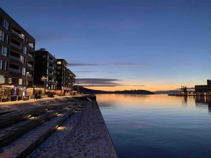 Luxury 3-bedroom Flat With Seaview In Central Oslo - Oslo