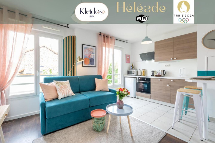 Héléade By Kleidos - Studio Entre Disney, Paris Et Aéroport Charles De Gaulle - Parking Souterrain Gratuit - Torcy
