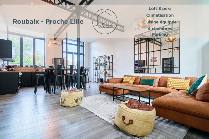 Le Charlie Chaplin - Loft D'exception, 8 Pers - Roubaix