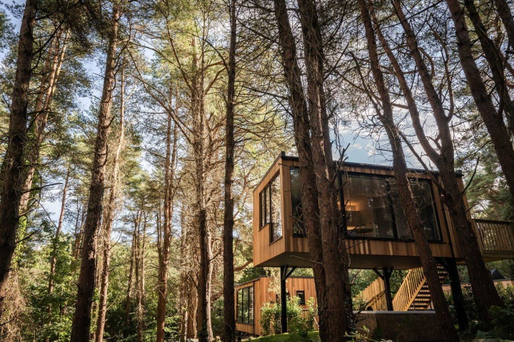 Burrenmore Nest - Luxury Forest Lodges With Hot Tubs & Sauna - County Donegal