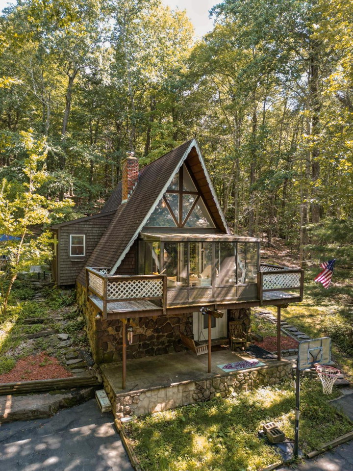 Escape In Our Rain-forest A-frame Retreat With Hot Tub At The Kairos Cabin - 댈러스