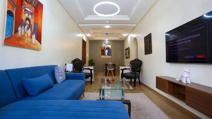 Spacious 2br Sea View Prime Rabat Location - Rabat