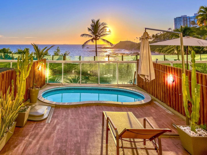 Apartamento Luxo Com Piscina Vista Mar - Barra