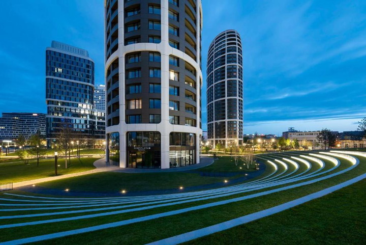 Sky1 Modern Aptm On 7 Floor With Rooftop View - Bratislava