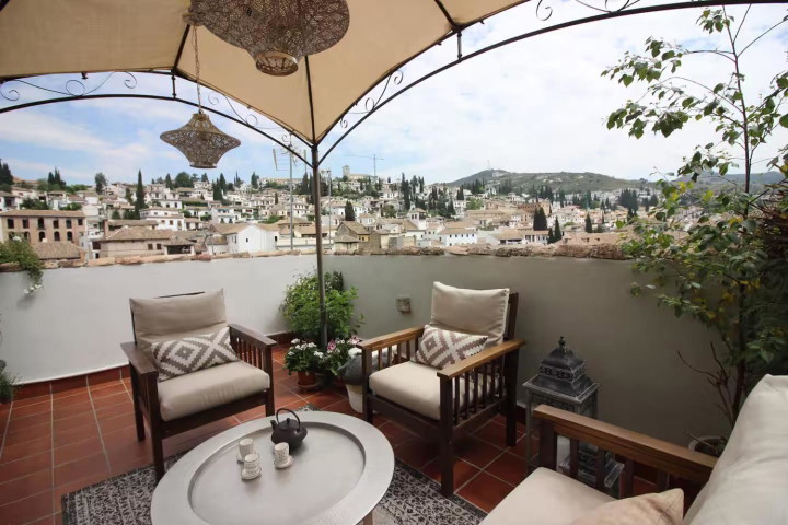 Terraza A Los Pies De La Alhambra - Granada