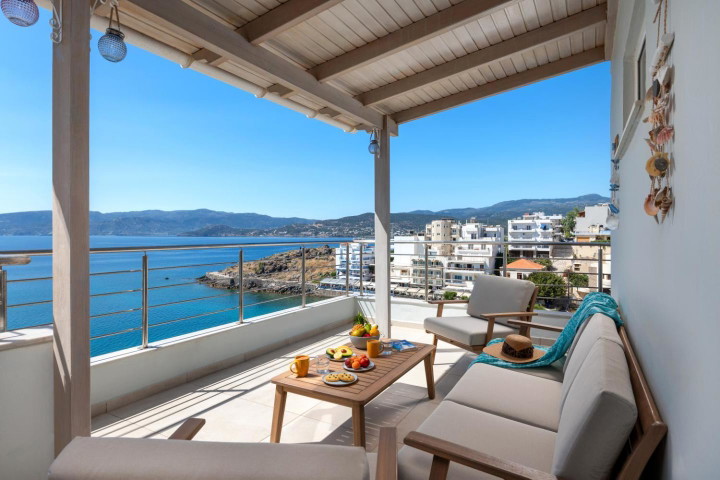 Nautilus House I Divine Sea Views I Family Home - Agios Nikolaos