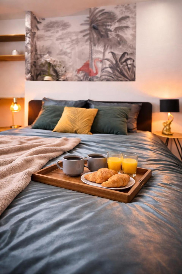 Appartement Oiseau Du Paradis Avec Terrasse Parking Privé Proche Centre - Moulins
