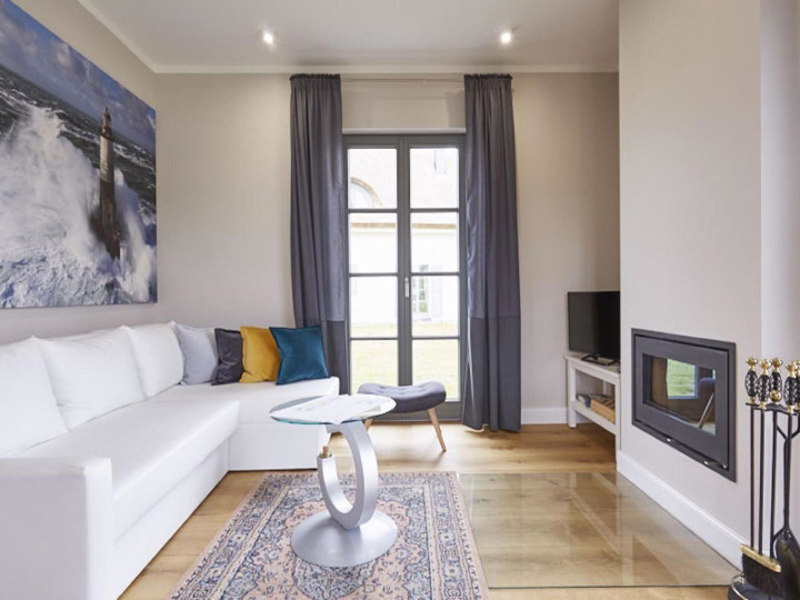Reetland Am Meer - Premium Reetdachvilla Mit 3 Schlafzimmern, Sauna Und Kamin E15 - Rügen