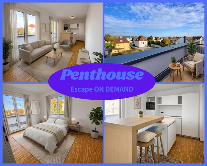 Penthouse Wohnung Mit Kingsize-balkon In Straubing - Straubing