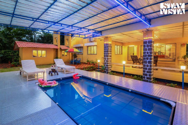 Stayvista At Mystique Villa With Plunge Pool And Turf - Khopoli