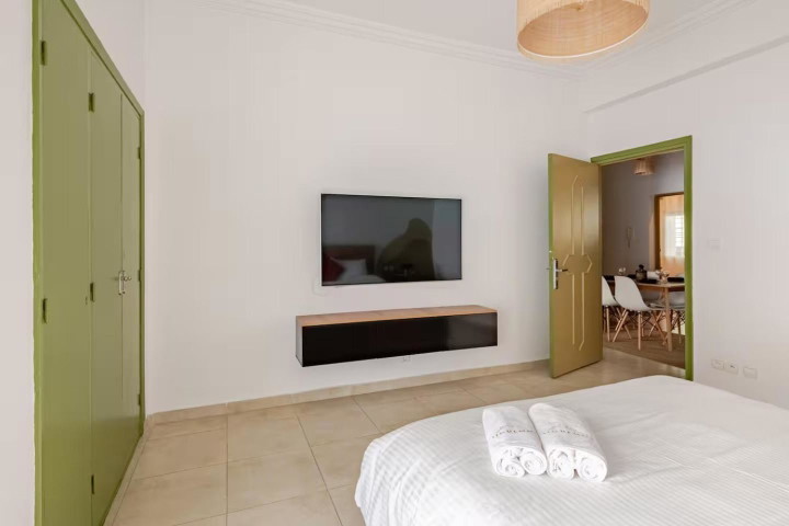Sb 1 - Modern 2br With Patio, Fiber Optic - Near Akdital Clinic - Rabat