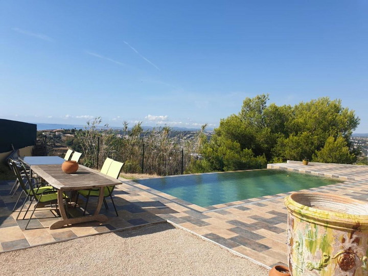 Villa Moderne Avec Piscine Vue Mer à Nice Bellet - Cagnes-sur-Mer