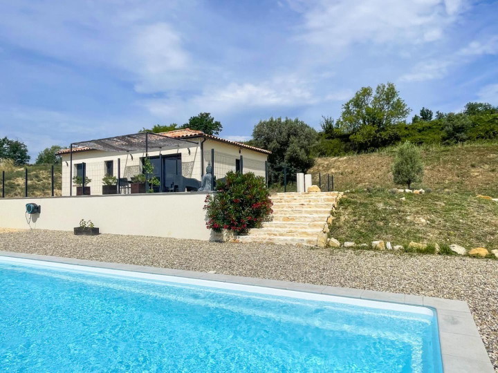 Villa 4 éToiles Avec 2 Chambres Climatisation Et Piscine Privée - Vallon-Pont-d'Arc