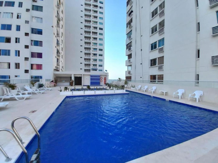 Apartamento 1804 Cartagena Bocagrande Hermosa Vista A 1 Cuadra De La Playa - Cartagena