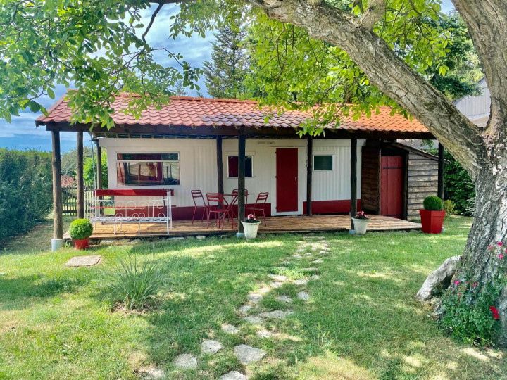 Mobilhome Sous Chalet En Bois à La Ferme - Vallée de la Loire