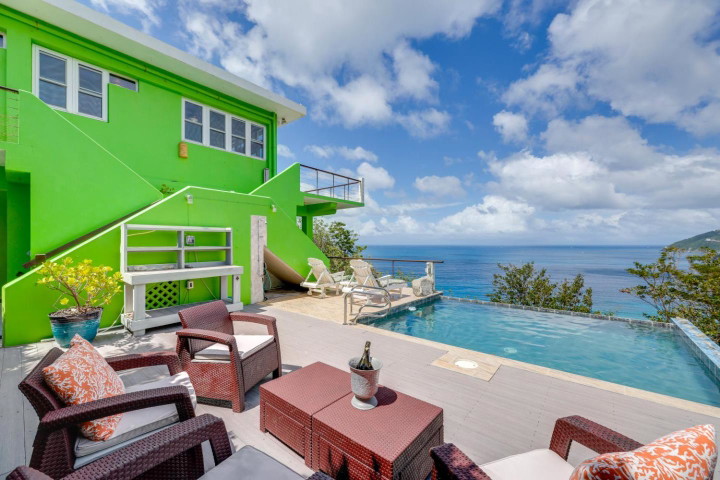 'Tortola Adventure Villa' - 3 Bdrms W/ A/c - U.S. Virgin Islands