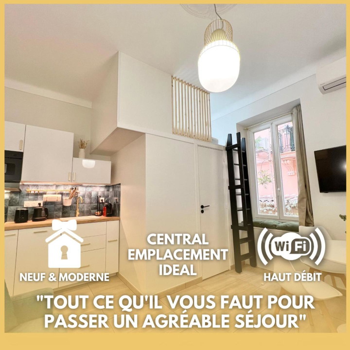 Appartements Neuf - Frontière De Monaco - Clim - Wifi - Mônaco