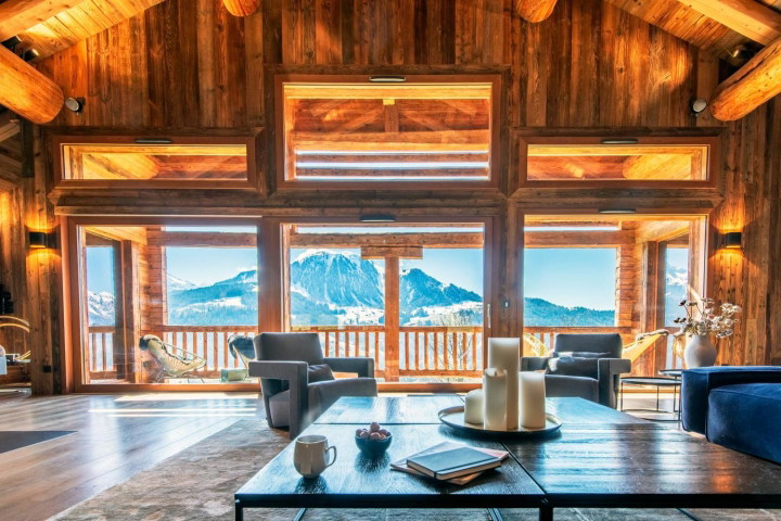 Lodge Les Murailles Chalet Alpin D'exception 800m2 à Manigod La Clusaz - Thônes