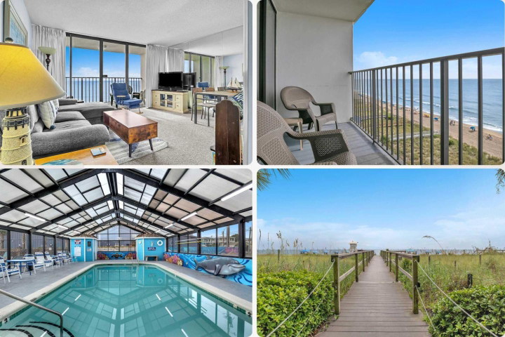 Cozy Oceanfront Condo With Heated Pools & Views - Carolina Beach, NC