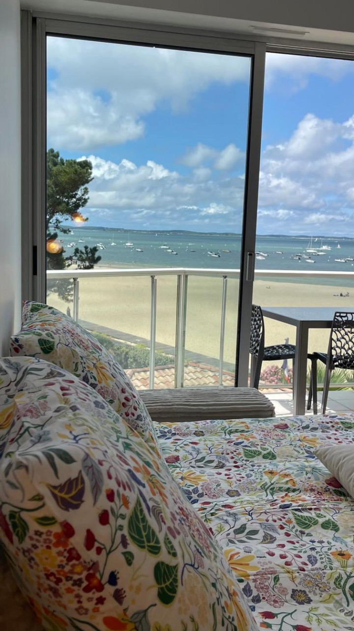 Première Ligne - Vue Mer Exceptionnelle - Accès Direct Plage - Grand Balcon - Parking Privatif Clos - Tout à Pieds - Arcachon