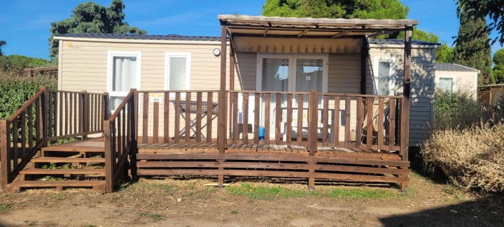 Mobile Home Climatisé 2 Chambres Port La Nouvelle -