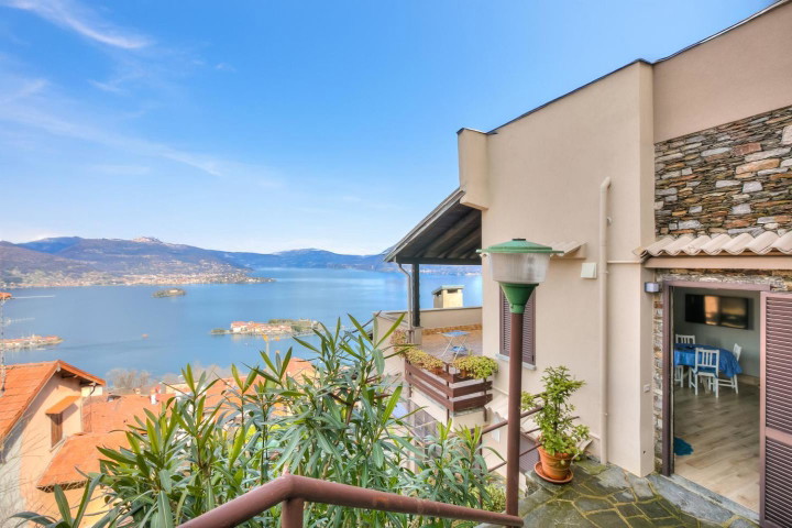 Lake Maggiore View Terrace Over The Borromean Islands - Happy Rentals - Stresa