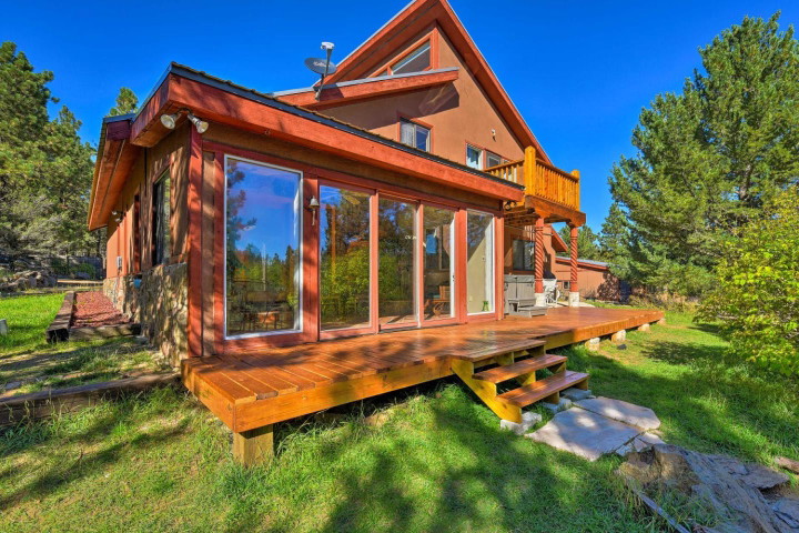 Angel Fire Mountain Cabin W/ Hot Tub & Sauna! - New Mexico