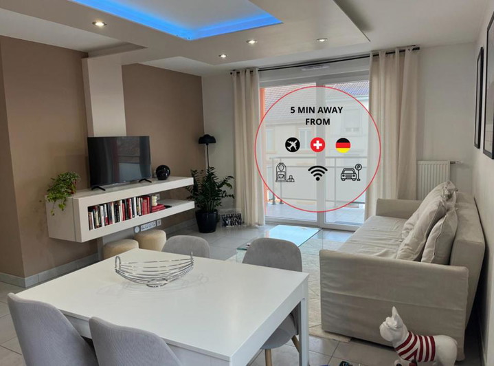 A Few Steps From Basel With Balcony And Free Private Parking - Bâle