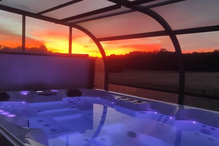 Gite Mille Et Une Bulles Avec Jacuzzi Couvert Et Privatisé 24 H/24 H - Nemours