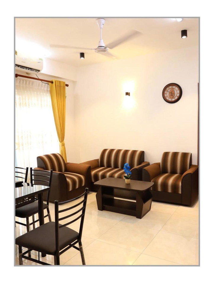 Two Bed Roomed, Fully Furnished & Air Conditioned Apartment With Sea View For Rent At Beach Road, Mount Lavinia - Sri Lanka