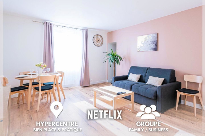 Idéal Pro Et Famille En Hypercentre - 3 Lits - Corbeil-Essonnes