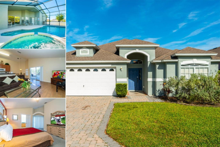 Home In Peaceful Community With Pool, Spa & Privacy Hedges - Florida