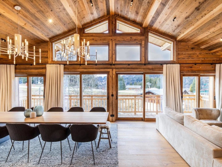 Chalet De Luxe Aux Gets Avec Jacuzzi, Sauna, Wi-fi, Parking - Fr-1-671-272 - Morillon