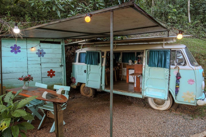 Quinta Do Vale - Kombi Home: Lago, Escorrega, Cascata, Piscina, Fogo De Chão - Itatiba