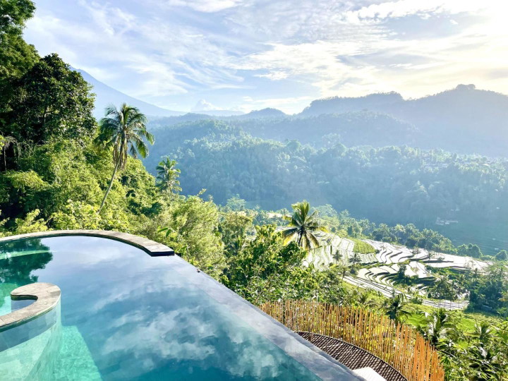 3 Bdr - Luxury Cliffside Bamboo Villa - Sidemen