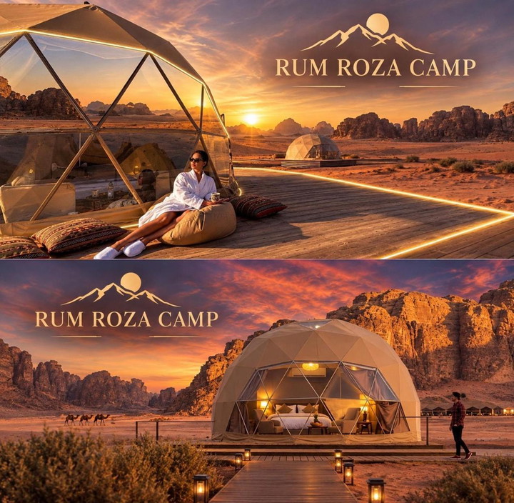 Rum Roza Bubbles Luxury Camp - Jordan