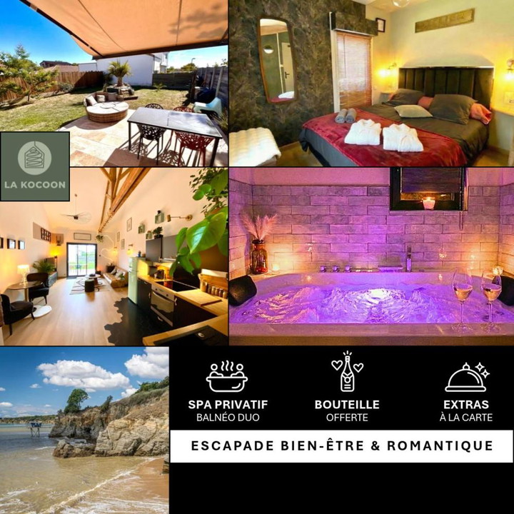 Escapade Détente Proche Plage Avec Spa Privé - Pornic