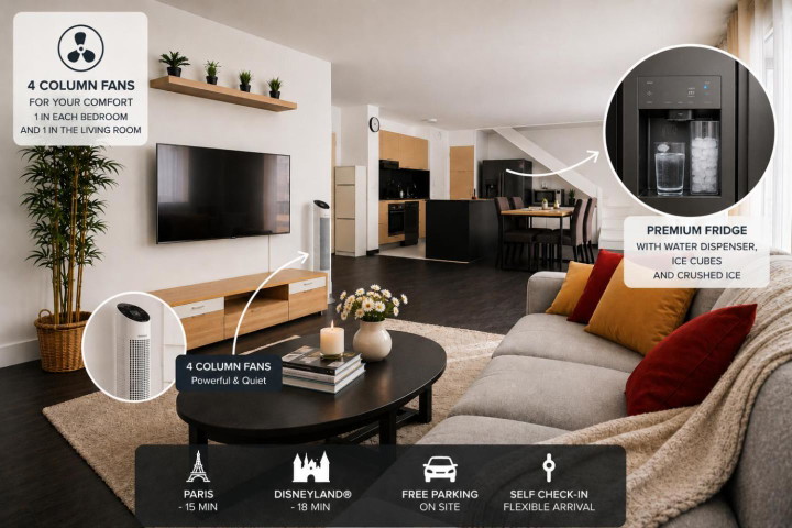 Paris Disney Home Premium Duplex - Marne-la-Vallée
