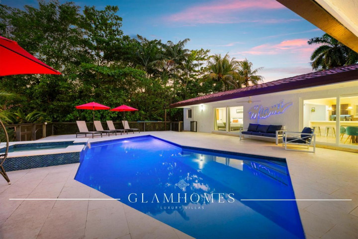 Sultan Villa - Tennis Ct - Jacuzzi - Pool - Bbq - Miami Beach, FL