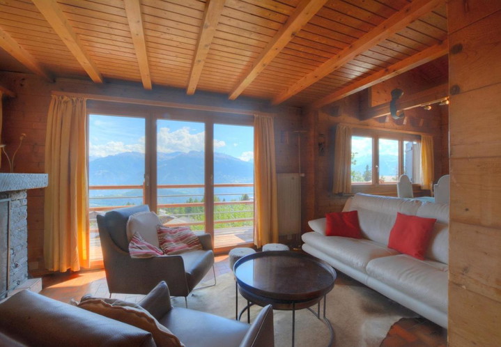 Chalet Cytises A Anzere Avec Vue Sur Les Alpes - Lauenen