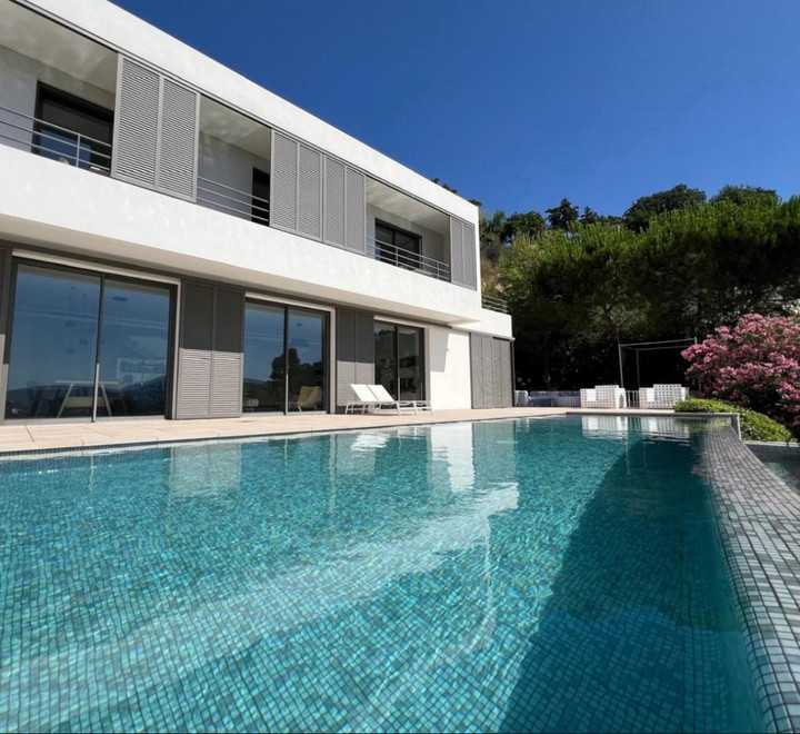 Contemporary Villa With Sea View, Infinity Swimming Pool, Gym , Cinema Room,lift - Saint-Jean-Cap-Ferrat