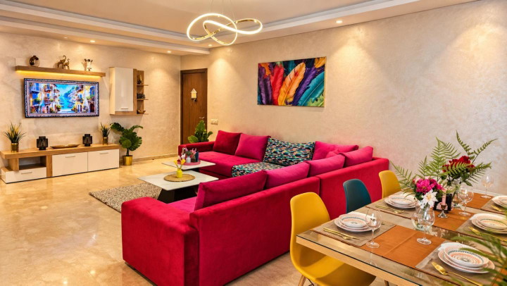 Modern 2-3br Apartments In Maarif - Balcony, Ac & Private Parking - Casablanca