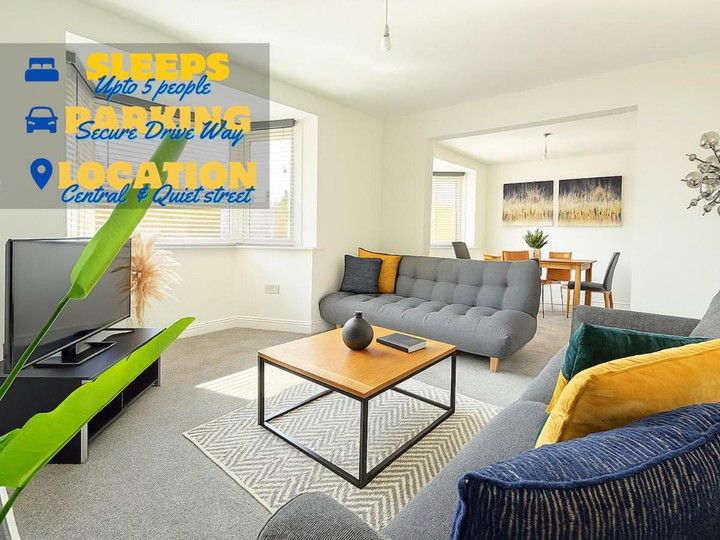 Quite Contractor Stay With Private Driveway And Smart Tv Bedrooms - Hartlepool