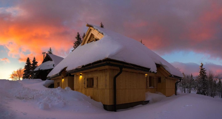 Koča ŽAfran - Velika Planina - Slovénie